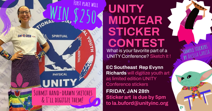 Seeking Youth Artists for Sticker Contest – Unity, Inc.