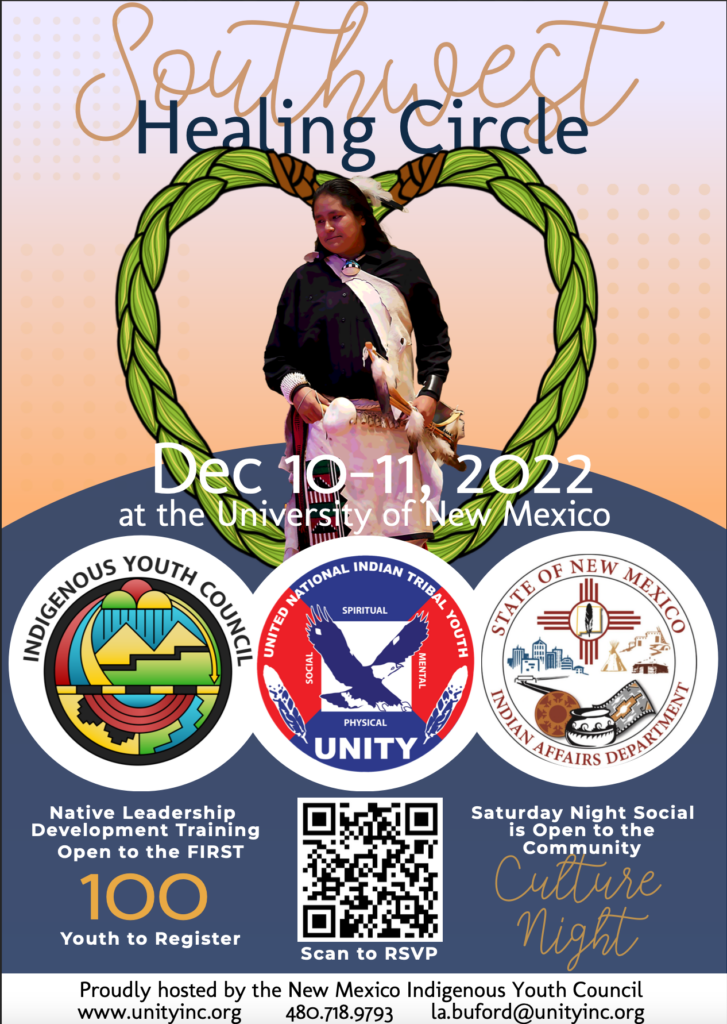 New Mexico Healing Circle Training for Native youth – UNITY