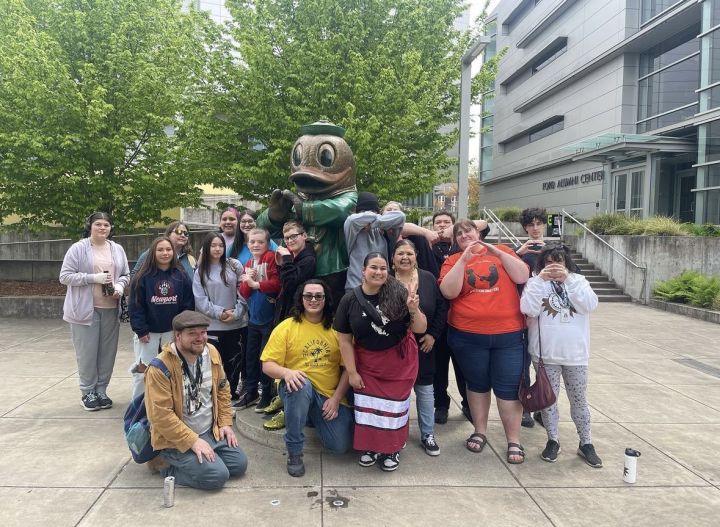 Siletz Tribal Youth Council Continues Higher Education Tour with Visit ...